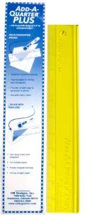 Add a Quarter Plus Ruler 12" – Threads of Time
