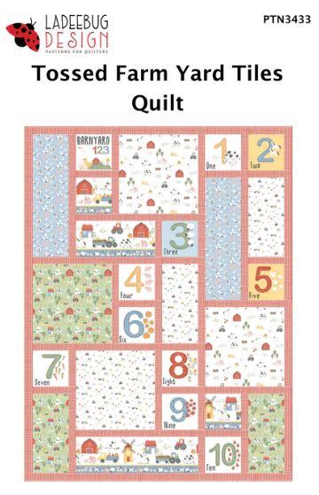 Tossed Farm Yard Tiles - Quilt Pattern – Threads of Time